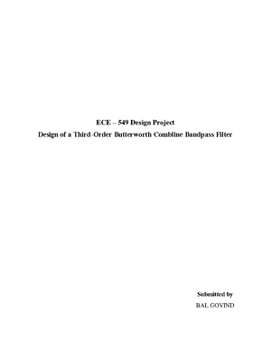 ECE549 Project Requirements Fall 2021 - ECE549 Project - Fall 2021 Design of a Microstrip ...