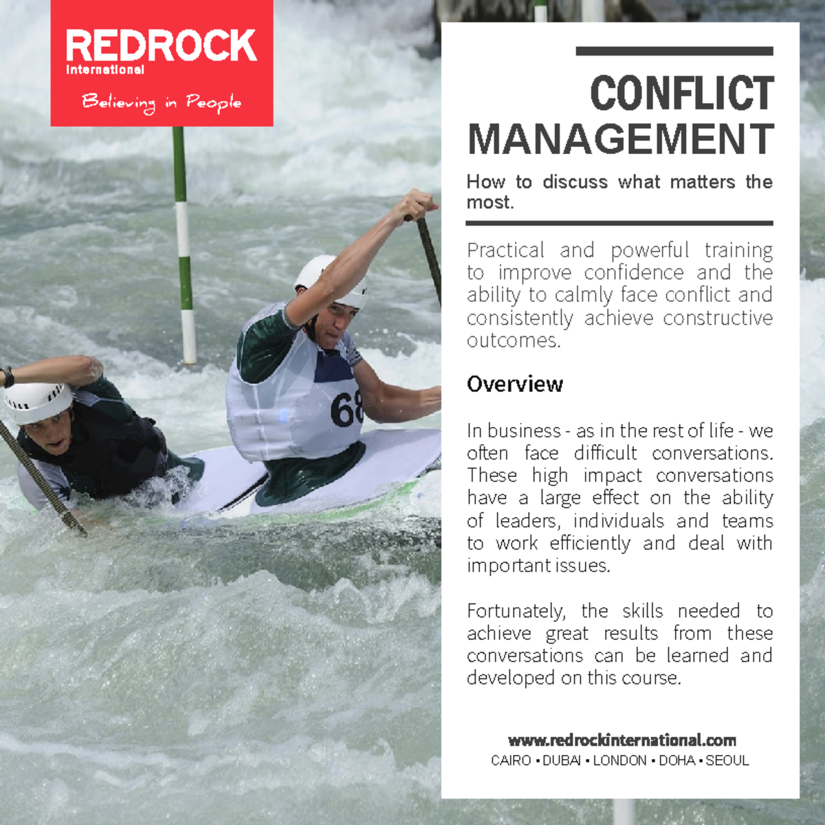 Conflict Management Brochure 1 - Practical and powerful training to ...