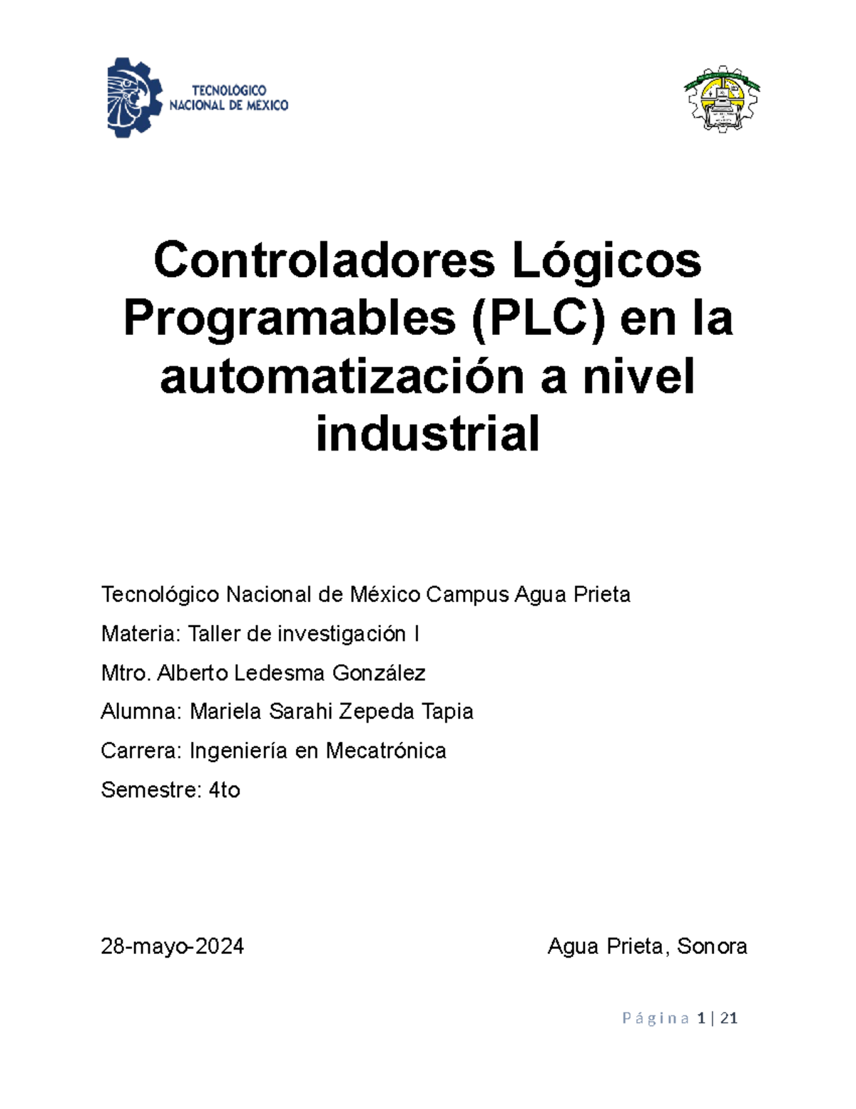 Controladores Lógicos Programables - Controladores Lógicos Programables ...