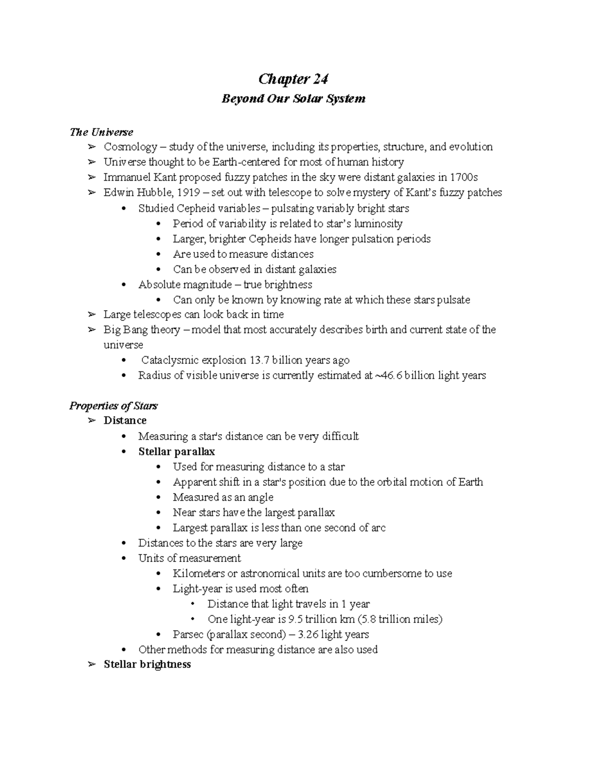 Beyond Our Solar System The Universe - Chapter 24 Beyond Our Solar ...