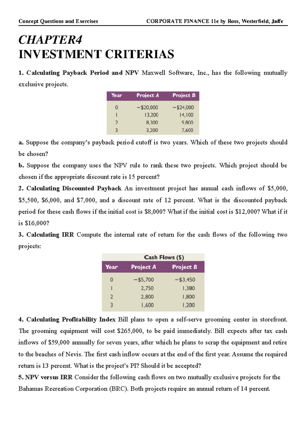Chapter 4 Concept Questions and Exercises student - Concept Questions ...