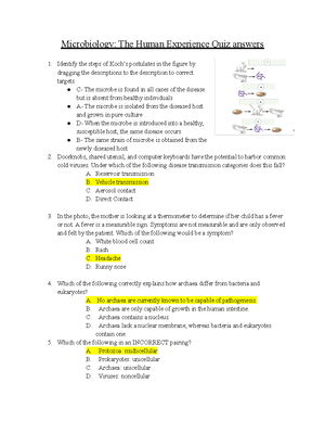 Microbiology The Human Experience Notes Unit 2 - marcescens and m ...