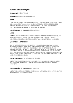 Modelo de Pauta - MODELO DE PAUTA João Pedro Bernardes/ Luan Valdo ...