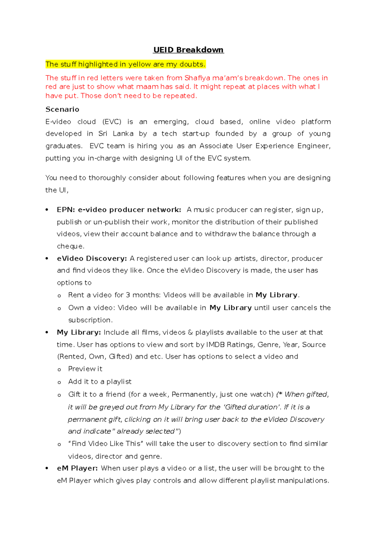 UEID breakdown 2022 - UEID Breakdown The stuff highlighted in yellow ...