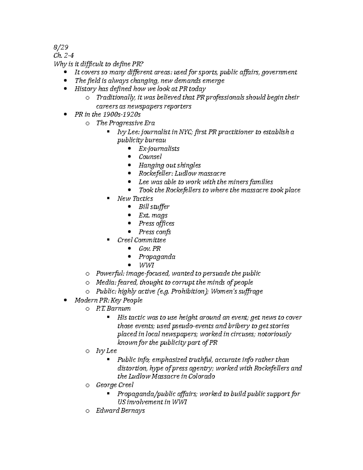 MEJO137 8-29 - Adam Saffer/Dan Kim - 8/29 Ch. 2-4 Why is it difficult ...