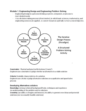 Intro to engineering HW2.pdf - ENGR:1100 Homework Set 2 Problem 1 ...