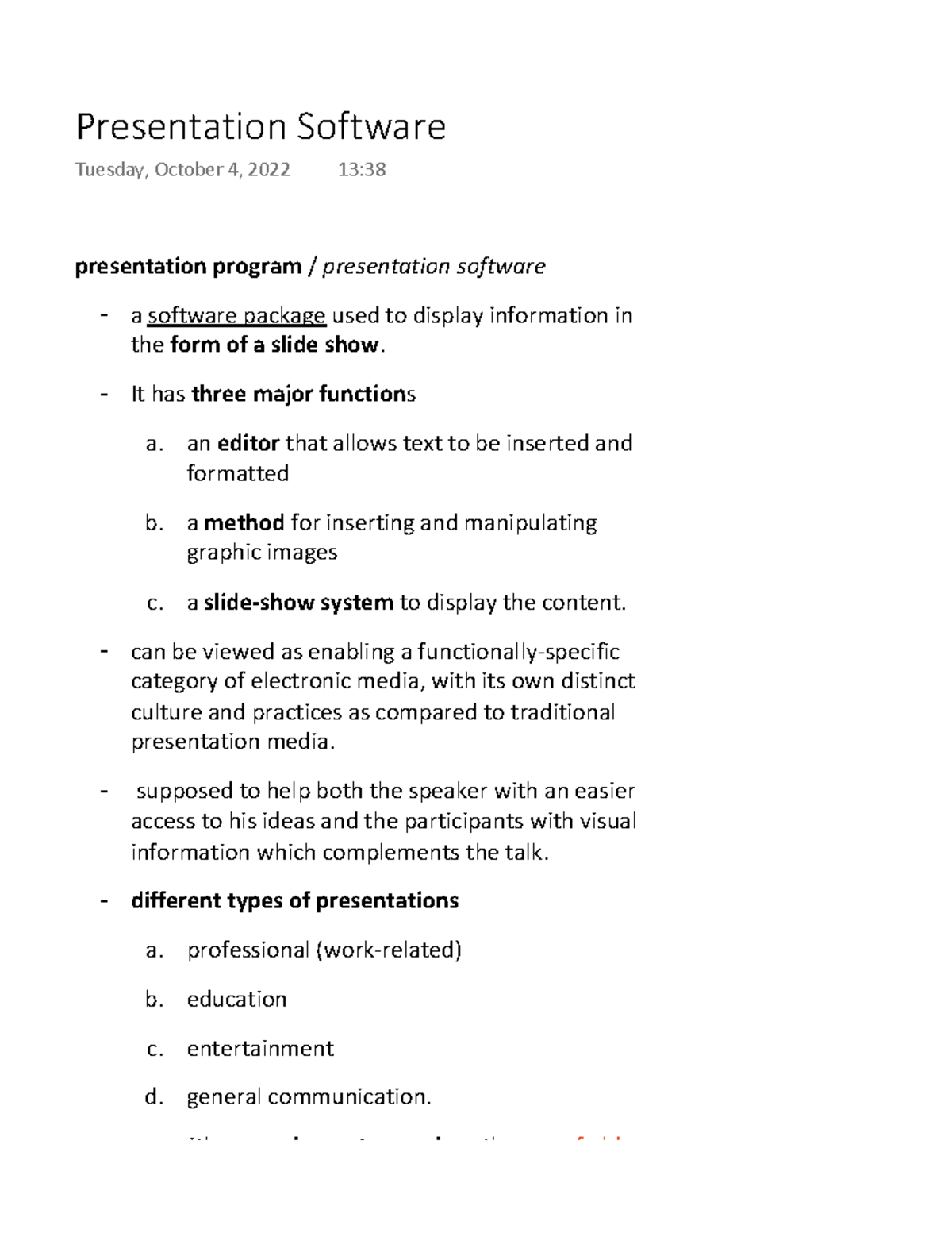 Presentation Software - presentation program / presentation software a ...