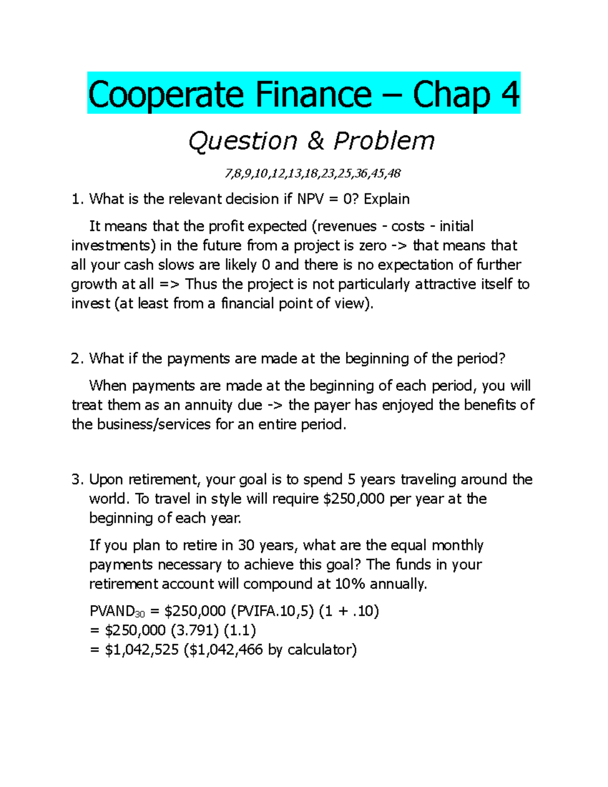 cooperate-finance-chap-4-11e-edition-by-saram-cooperate-finance