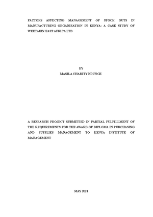 Chapter 4 DATA ANALYSIS AND FINDINGS - Table of Contents DATA ANALYSIS ...