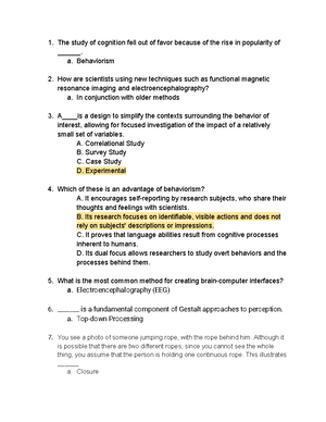 Chapter 5 Memory and System Processes (Part 1) - Memory - a single term that reflects various ...