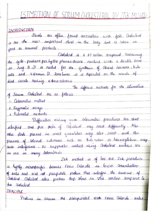 Estimation of blood sugar by Folin-Wu method - Bsc Medical lab ...