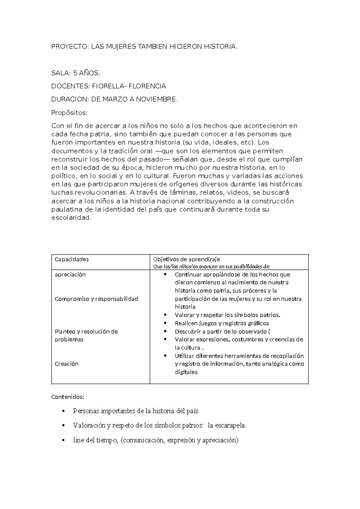 Mujeres que hicieron historia - PROYECTO: LAS MUJERES TAMBIEN HICIERON ...