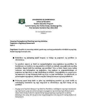 Kindergarten Lesson Plan Week 5 - KINDERGARTEN CATCH UP EDUCATION DAILY ...