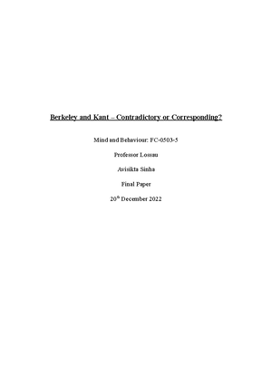 Bundle theory Analysis - Sanya Gupta Dr. Benjamin Winokur Monsoon 2022 ...