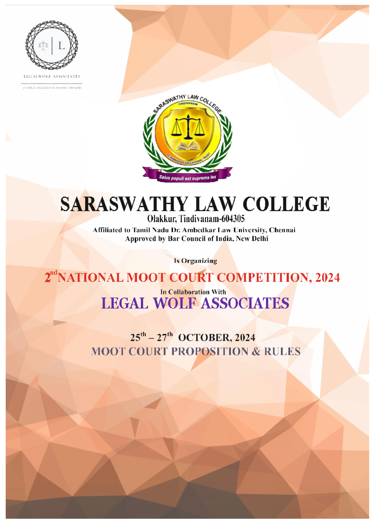SLC-MOOT-2024 - Moot court brochure sample accepted in university ...