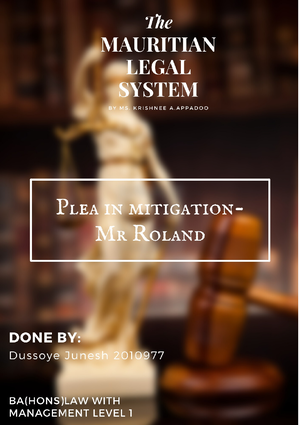 Criminal Procedure ACT, Cap 169 - Revised Laws of Mauritius C59 – 1 ...