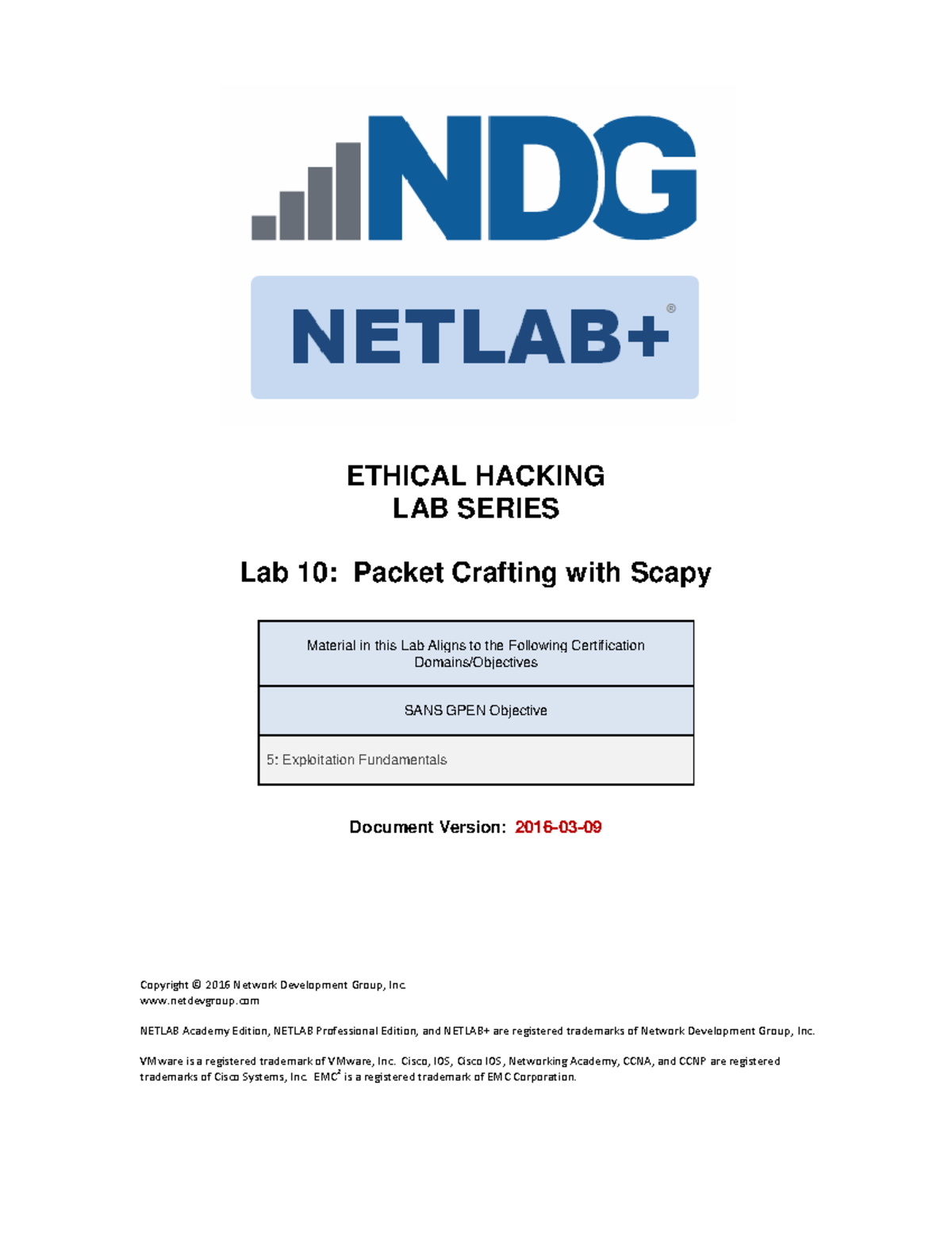 NDG EH Lab 10 IT6843 Ethical Hacking Tutorial for lab - ETHICAL HACKING ...