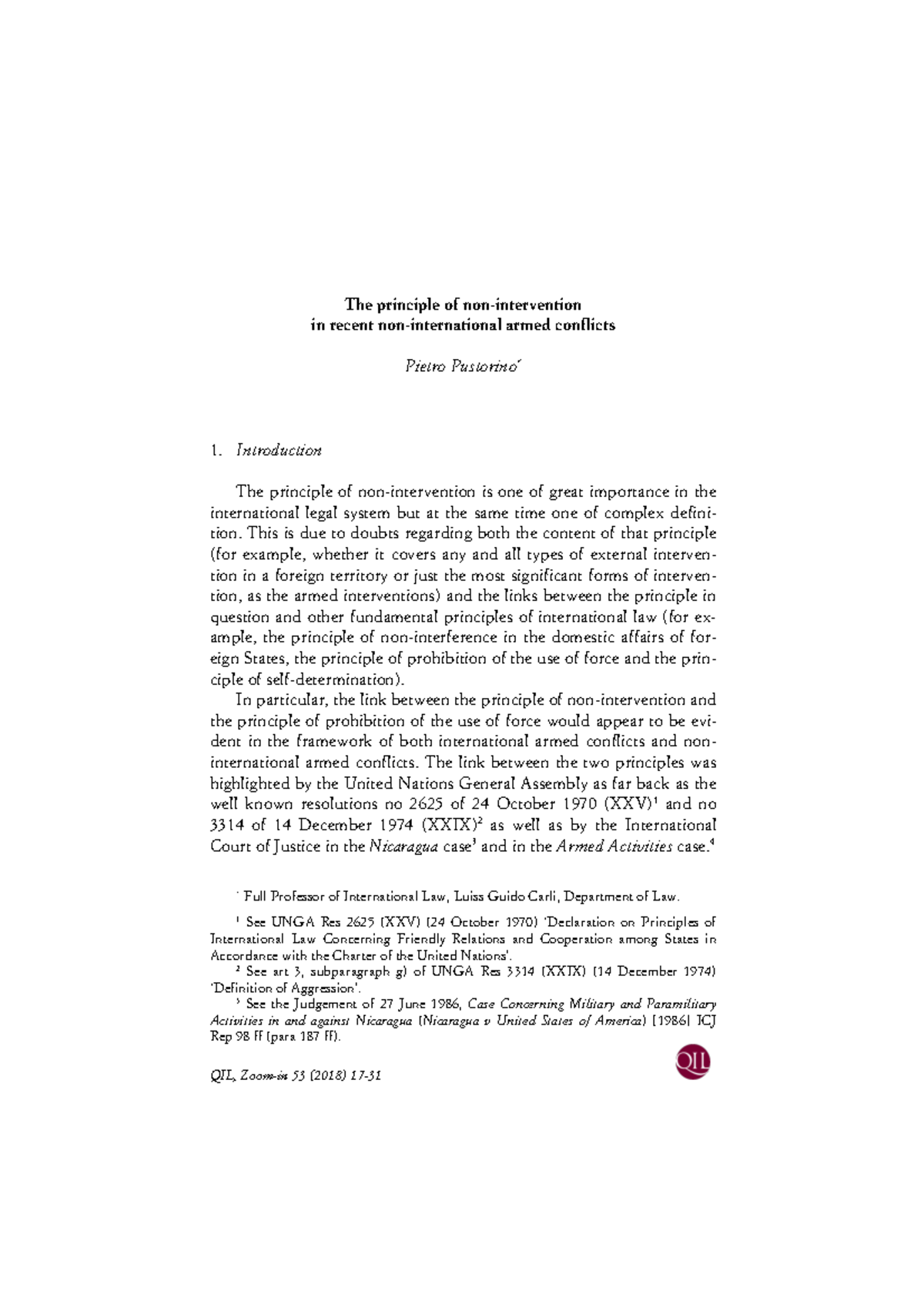 03 Intervention Pustorino FIN - QIL, Zoom-in 53 (2018) 17- The ...
