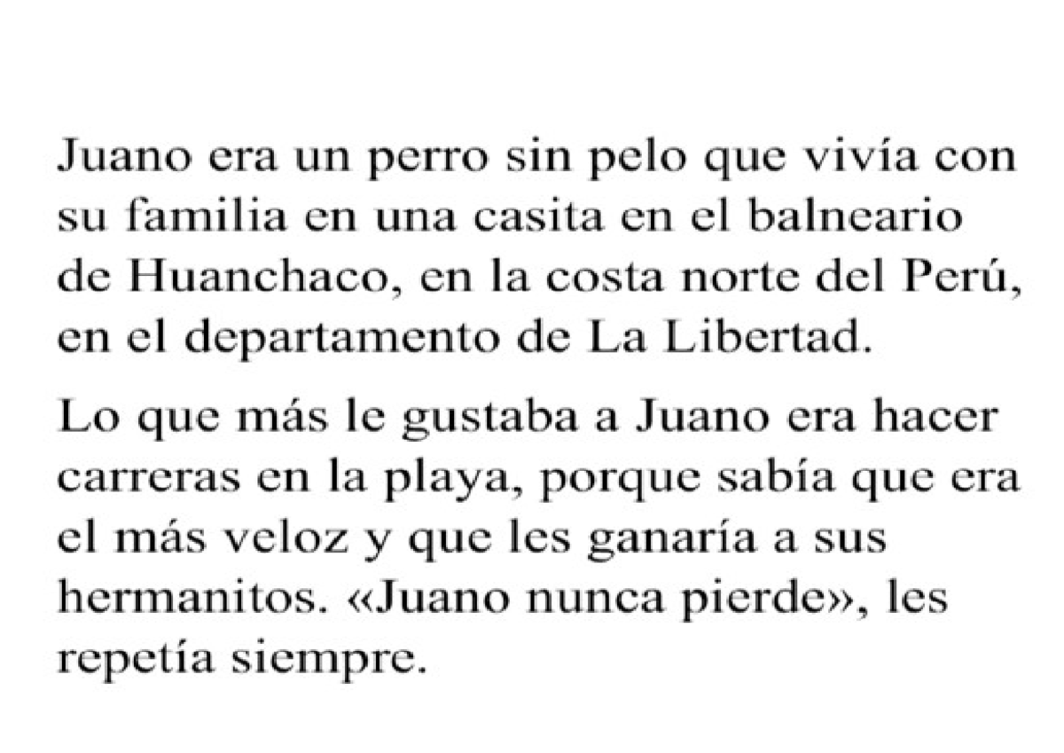 Juano, EL Perro Peruano - Juano era un perro sin pelo que vivía con su ...