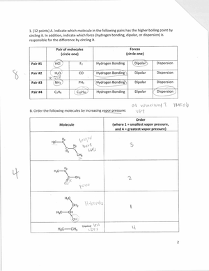 CHEM 1312H- Problem Set 1 - 1 Spring 2024 CHEM 1312H Chapter 11 Problem ...