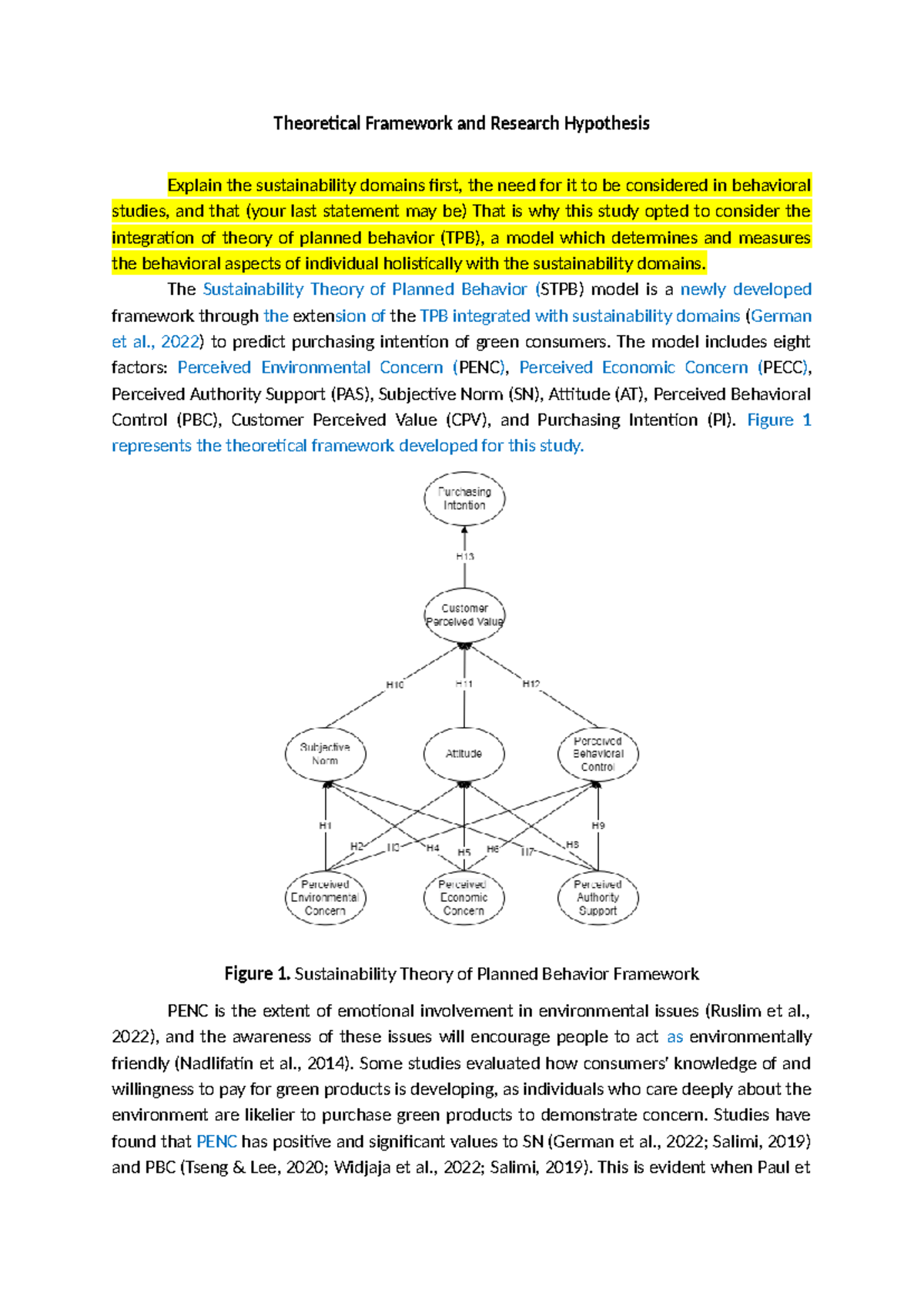 Research-Hypothesis - Hypothesis - Theoretical Framework and Research Hypothesis Explain the ...