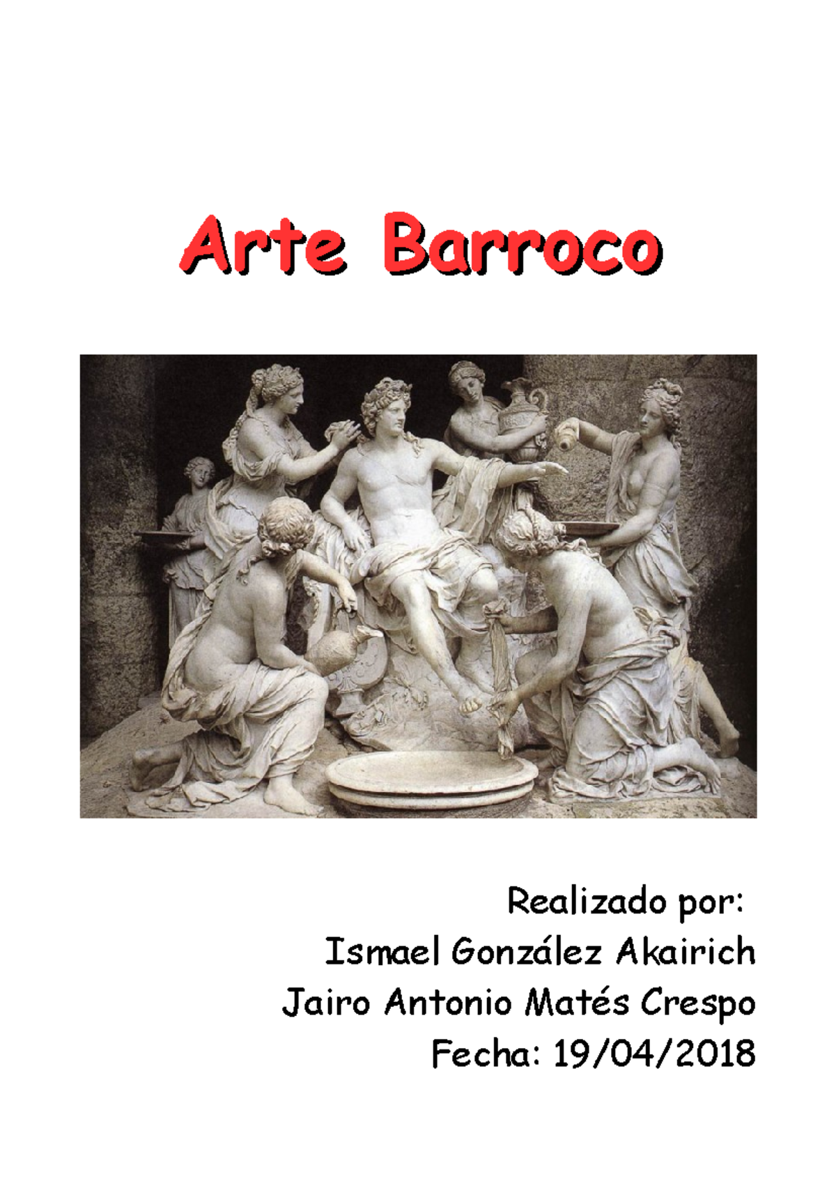 Barrocoooooo - informe sobre el arte Barroco - Arte BarrocoArte Barroco ...