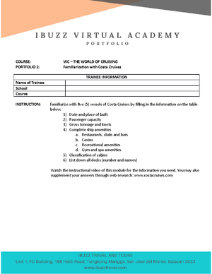 The history of corporation BSOA-1B - Section: BSOA-1B Explain the ...