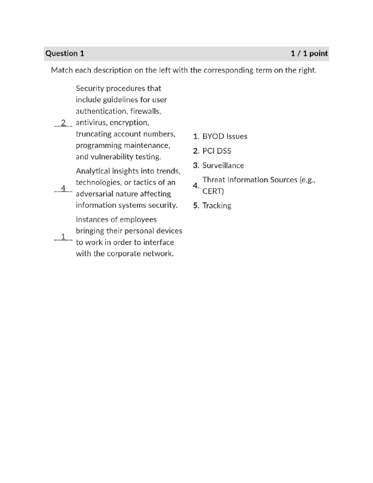 Practice quiz - assignment - CYB 260 - Studocu