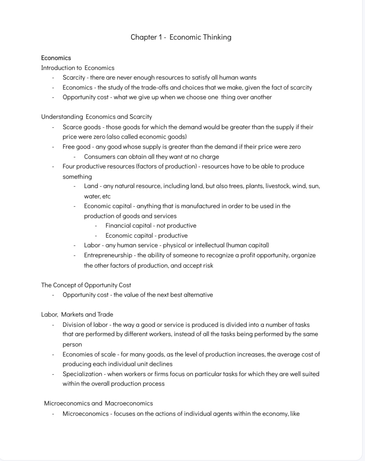 Economic thinking - lumen learning - Econ 221 - Studocu