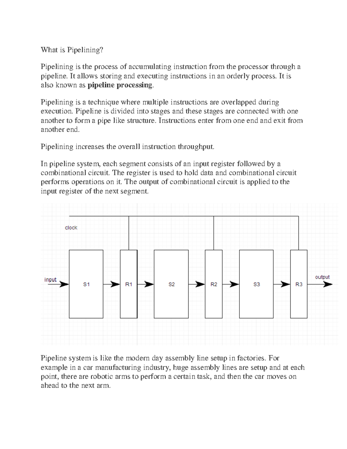 202004 221613338445 rohit engg pipelining and hazzard - What is Pipelining? Pipelining is the ...