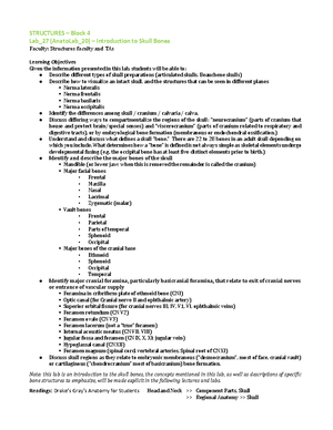Lab 30-A23 - Eye Dissection guide and how to - STRUCTURES – Block 4 Lab ...