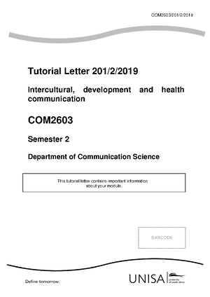 Chapter 2 - Communication Integration - CHAPTER 2: COMMUNICATION ...