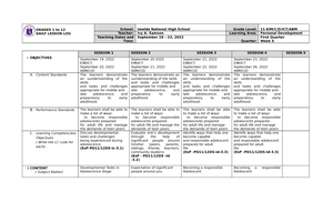 DLL- Perdev Q1 W3 Samson Edited-EIM - GRADES 1 to 12 DAILY LESSON LOG ...