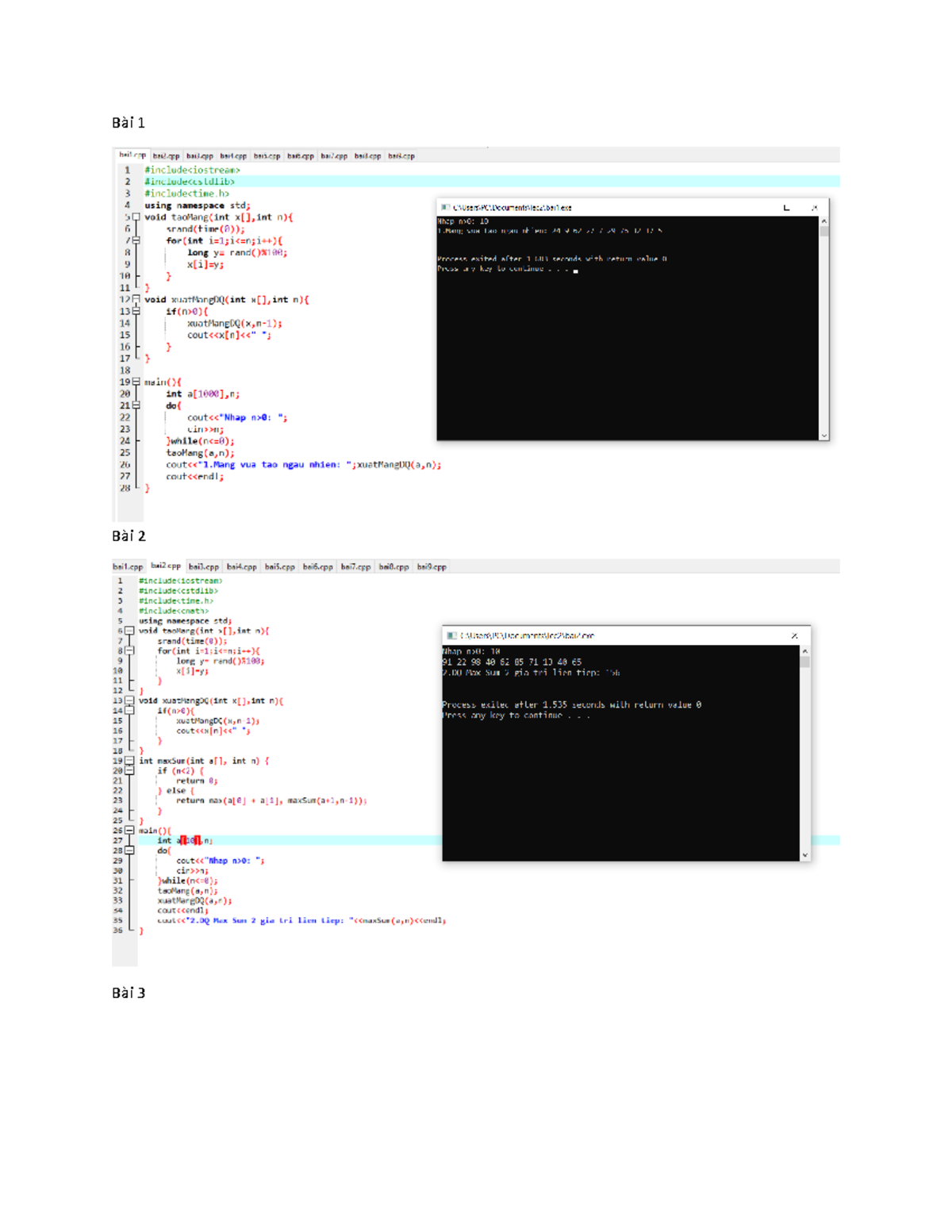CS316U Lec02 Ngo Van Bao Loc - Giới thiệu CTDL và Giải thuật - Bài - Studocu