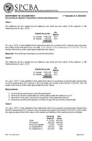 Partnership Codal - TITLE IX Partnership CHAPTER 1 General Provisions ...