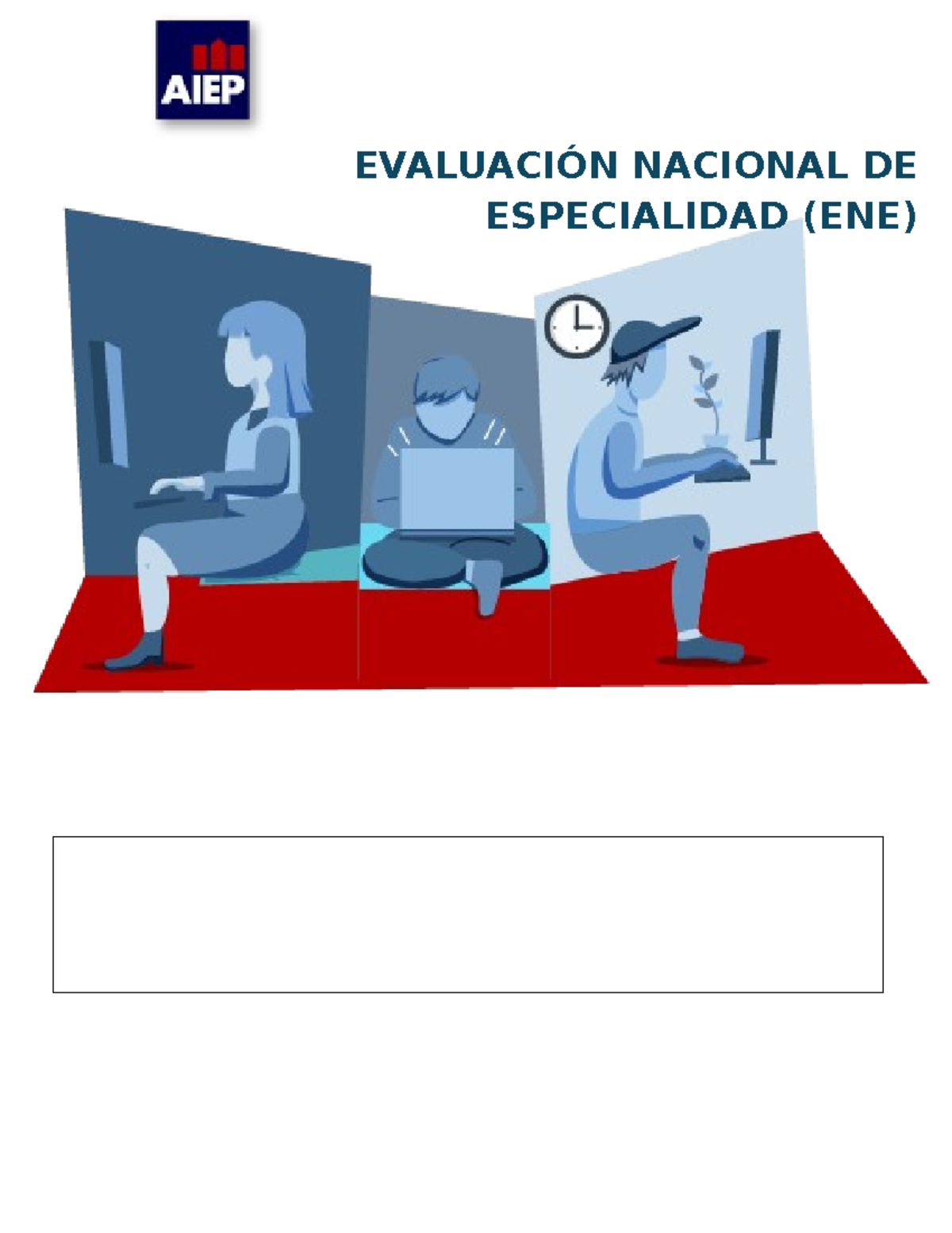 ENE2024 - Ene - EVALUACIÓN NACIONAL DE ESPECIALIDAD (ENE) RAZON DE ...