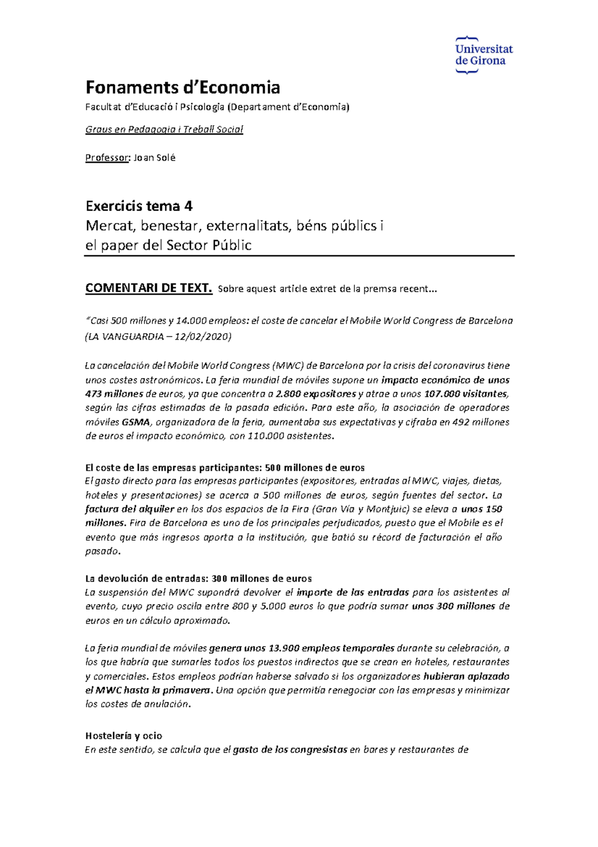 Solucions Tema4 Warning Tt Undefined Function 32 Fonaments Deconomia Facultat Deducació I