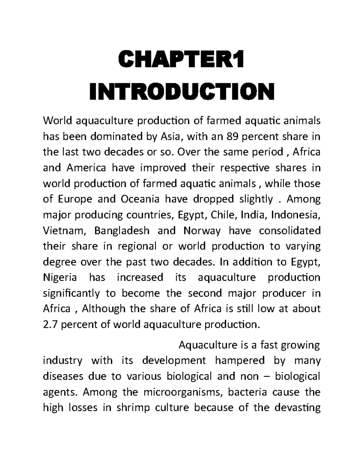 Project Introduction - Economics - MG University - Studocu