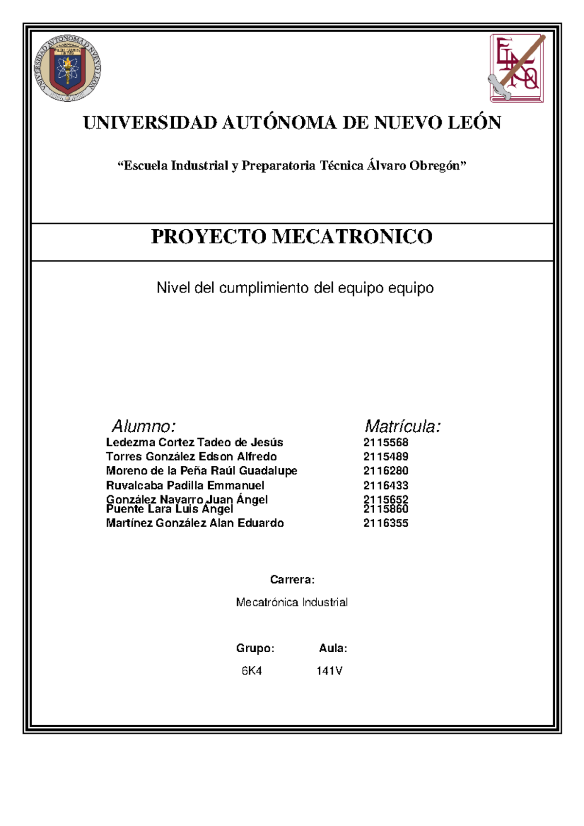 Rusumen-Pro Meca-E4 - Ndjd - UNIVERSIDAD AUTÓNOMA DE NUEVO LEÓN ...