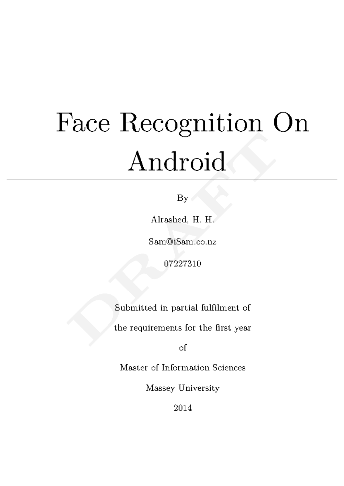 Sam Alrashed 2014 - asdfasf - Face Recognition On Android By Alrashed ...