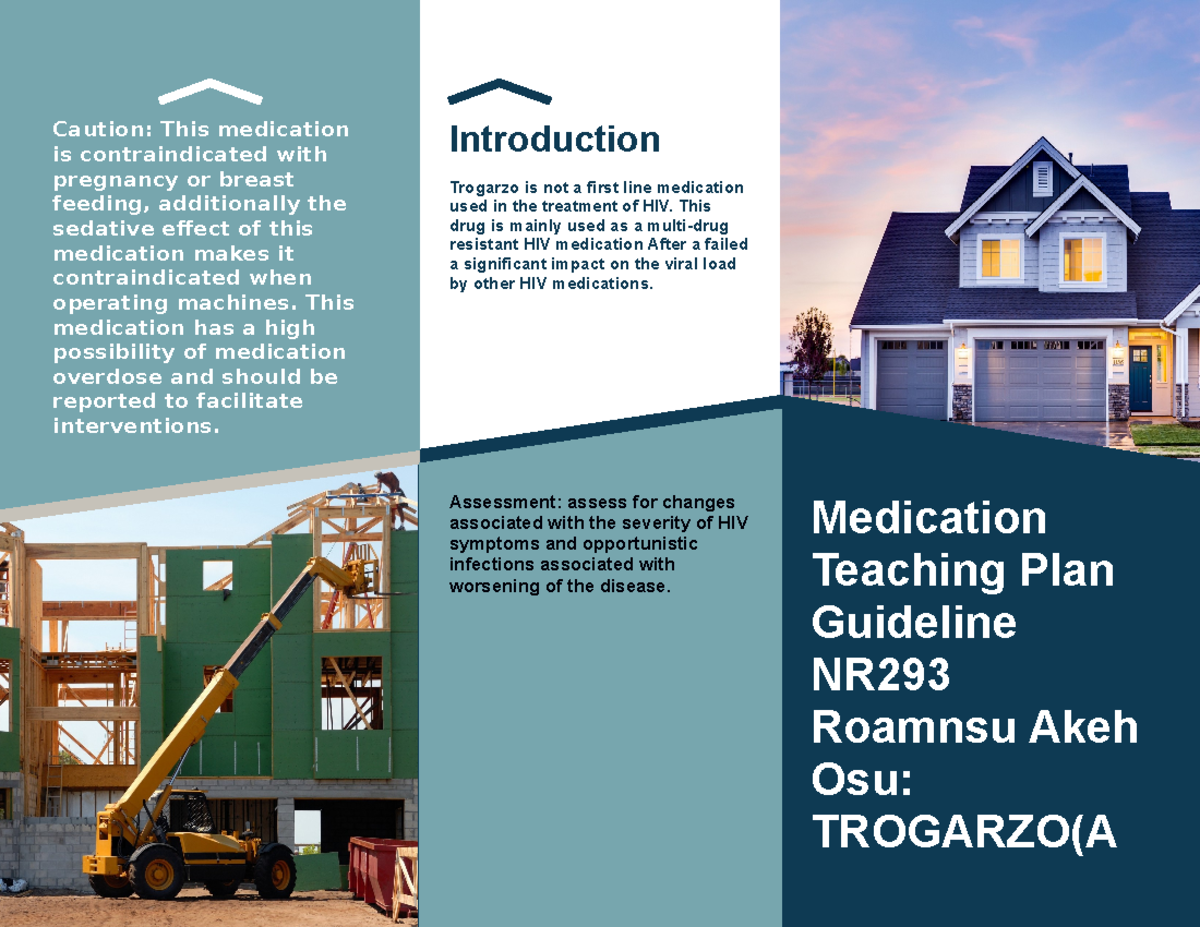 Trogarzo: HIV Medication and Side Effects - Studocu