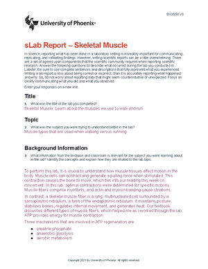 Bio290 v3 wk5 the smooth muscle lab report - BIO/290 v Lab Reporting Worksheet - The Smooth ...