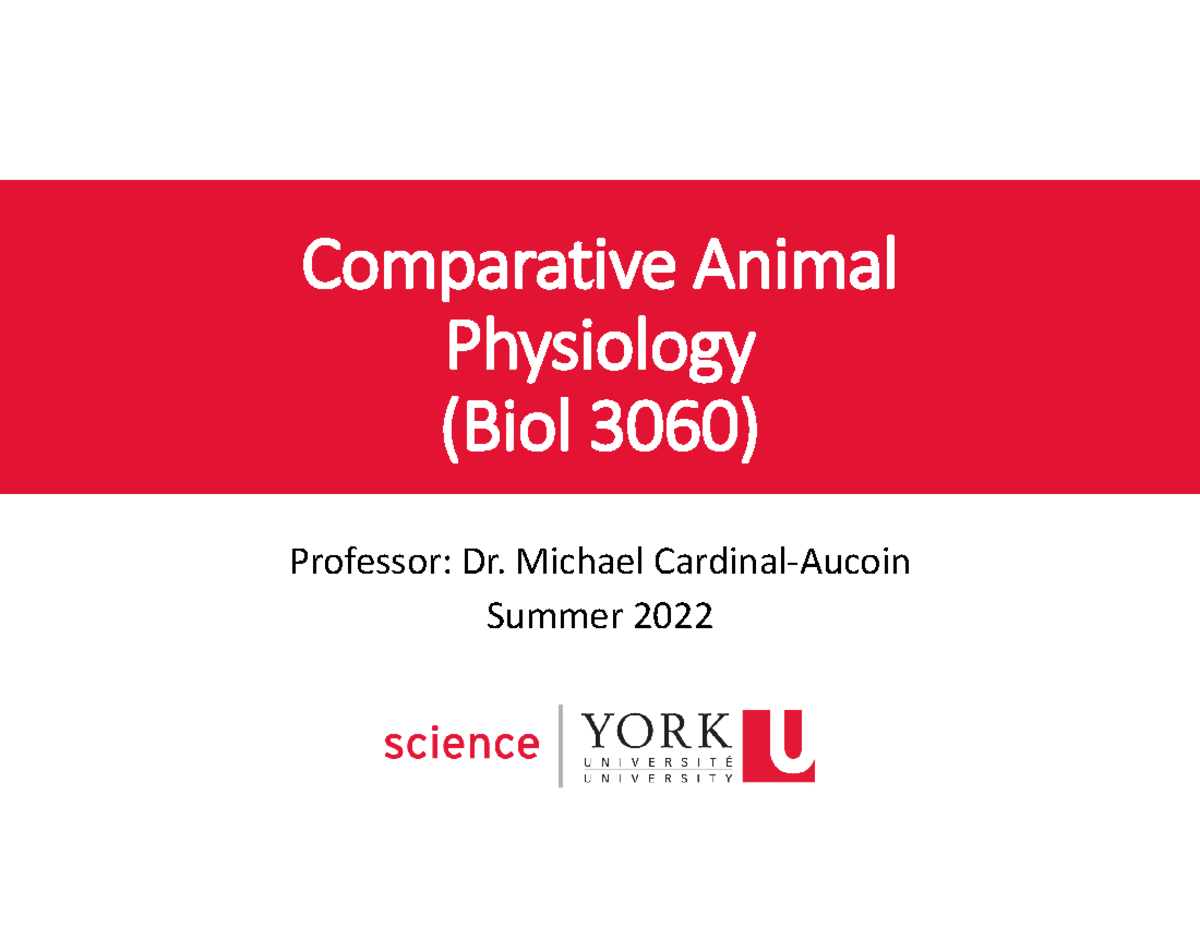 4-Biol3060 Intracellular S2022 - Comparative Animal Physiology (Biol ...