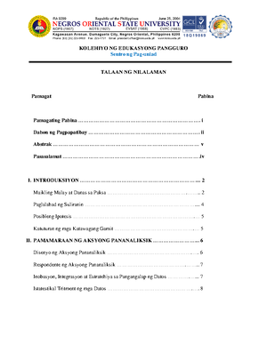 Anghela Suring BASA - SURING BASA Ipinasa ni: Angela D. Hernandez 7 ...