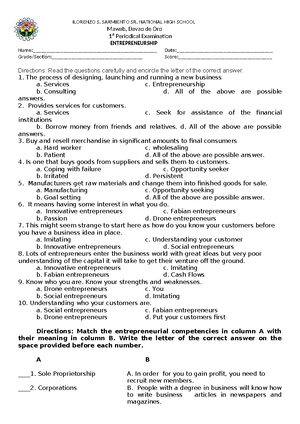 Business PLAN G-11 - Grade 11-entrepreneurship year 2023-2024 ...