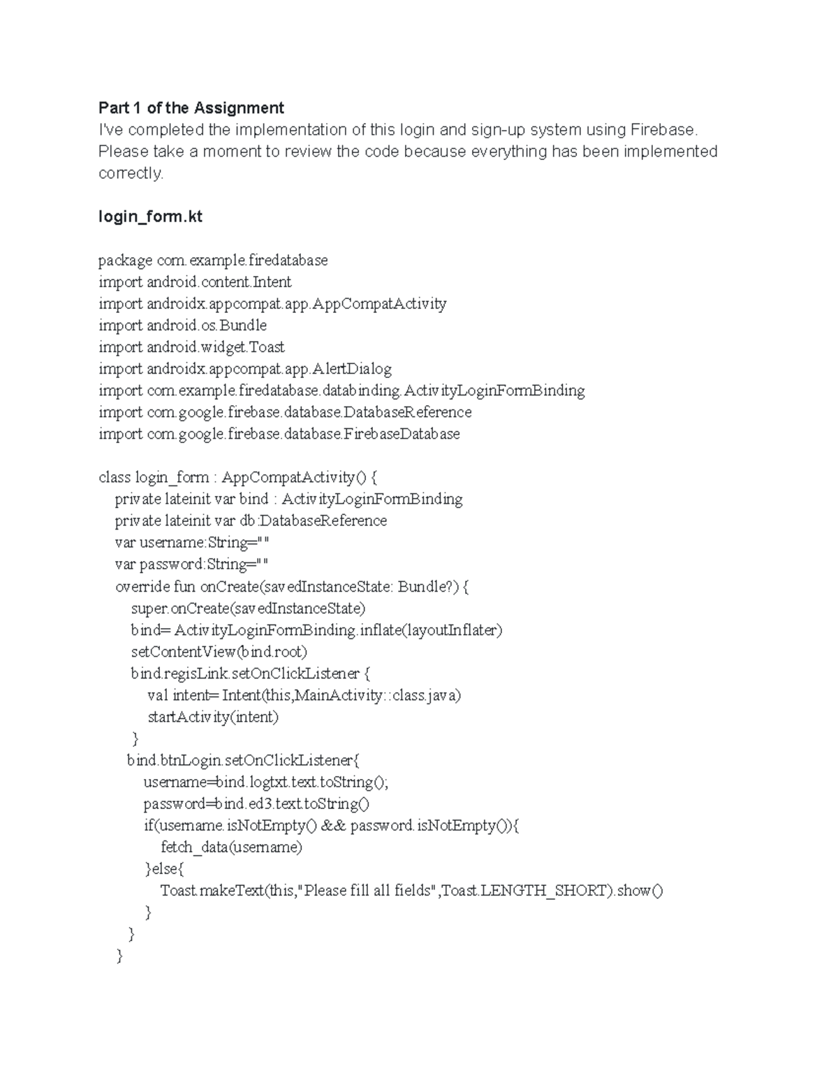 Written Assignment Unit 4 - Part 1 of the Assignment I've completed the ...