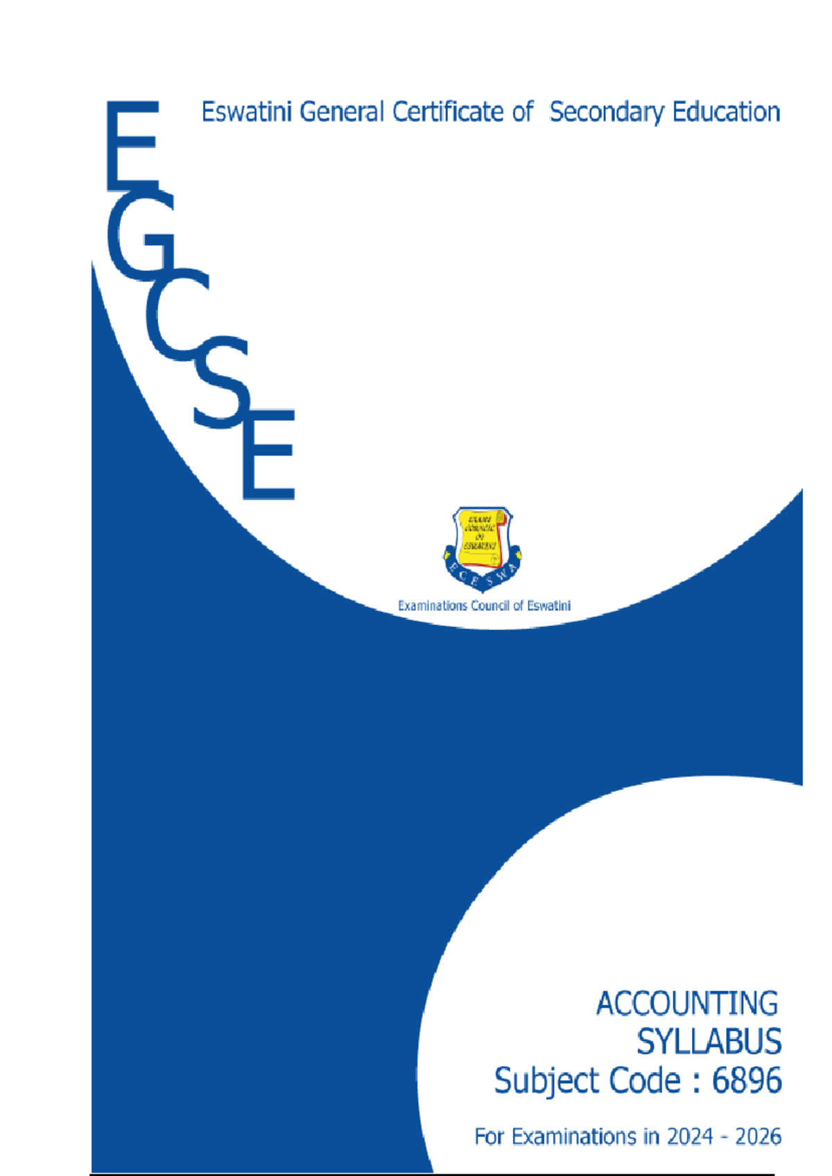 Egcse Accounting 2024-2026 Syllabus - October/November 2024- 2026 ...