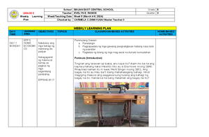 EPP- Module- Prelim - MODULE 1 TEACHING EPP IN THE ELEMENTARY GRADES ...