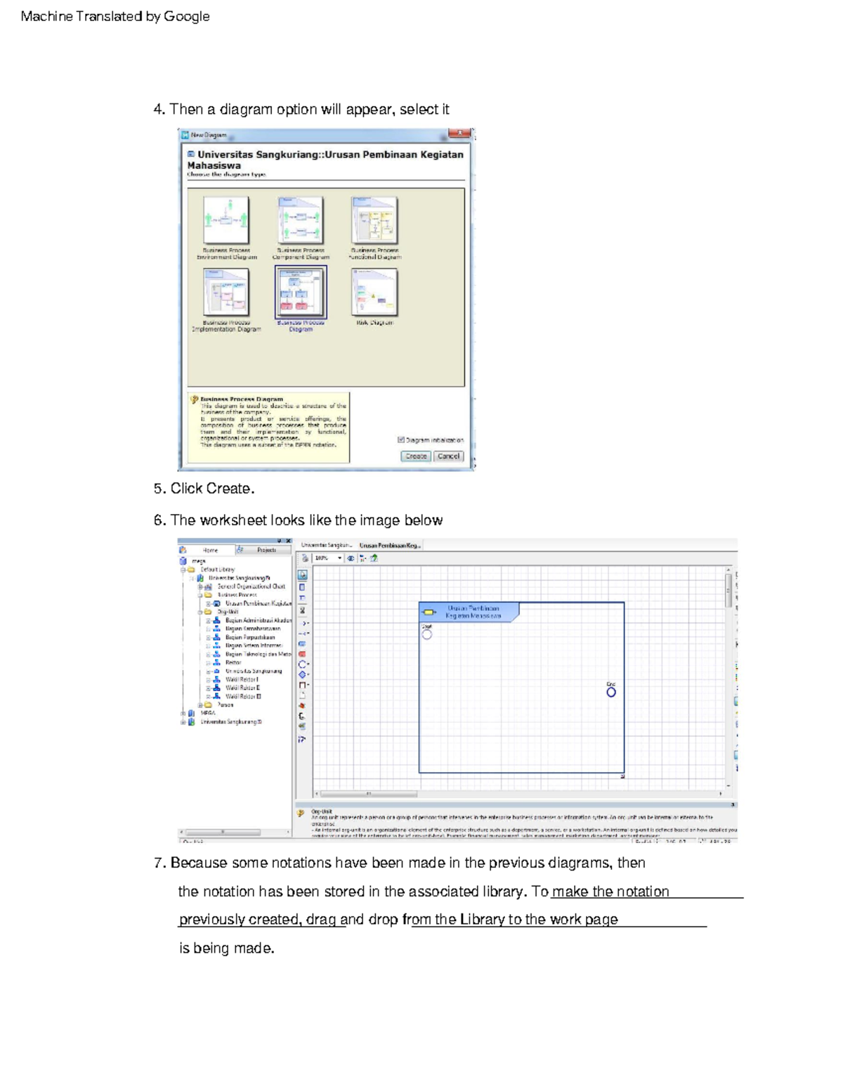 Business Process Management-9 - is being made. Click Create. Because ...