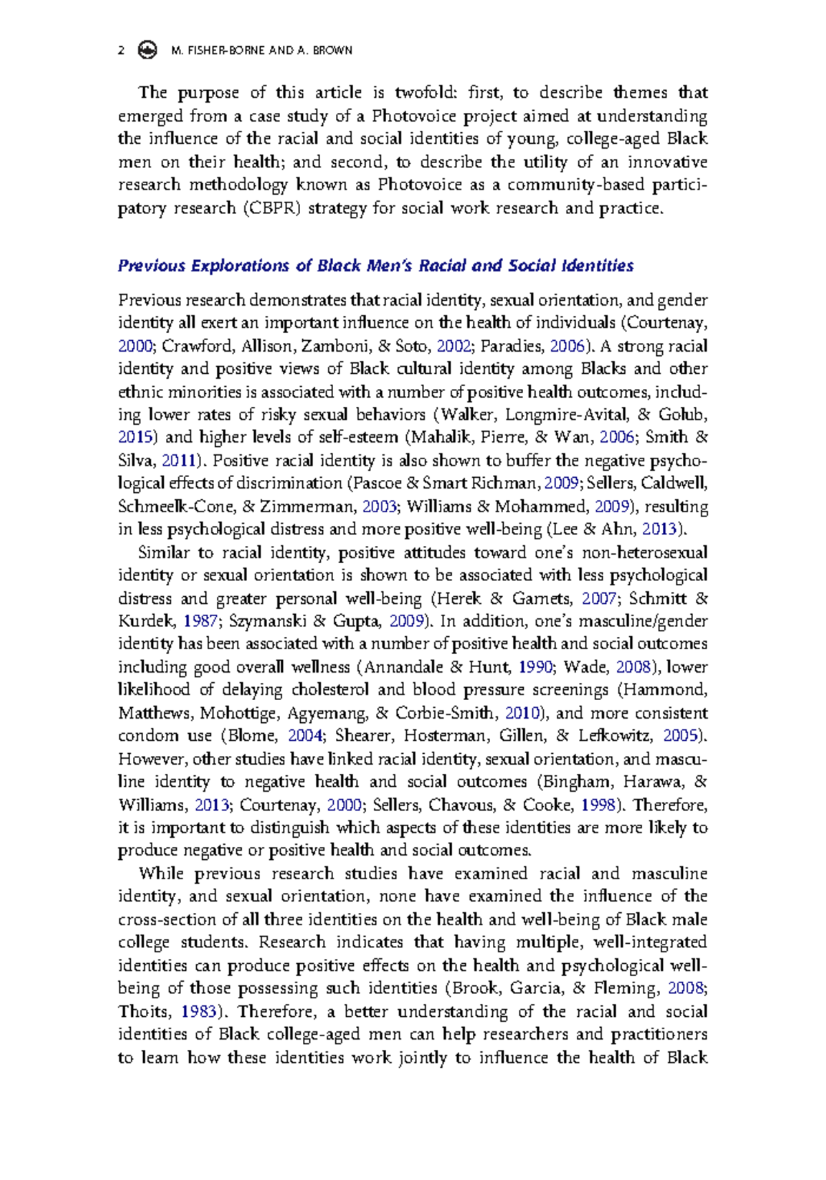 15313204 - A Case Study Using Photovoice to Explore Racial and Social ...